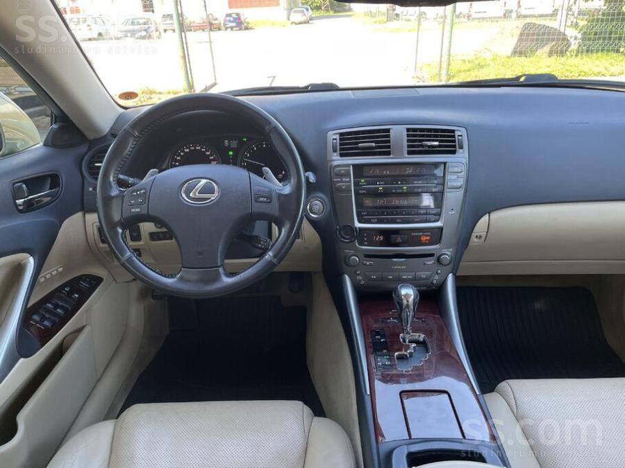 Zaļš Lexus IS 2007 Talsi, ar dzinēja tilpumu 2.50 L un nobraukumu 196 tūkst. km par 4800 €, foto 7 vietnē AUTOMOTO.COM.LV