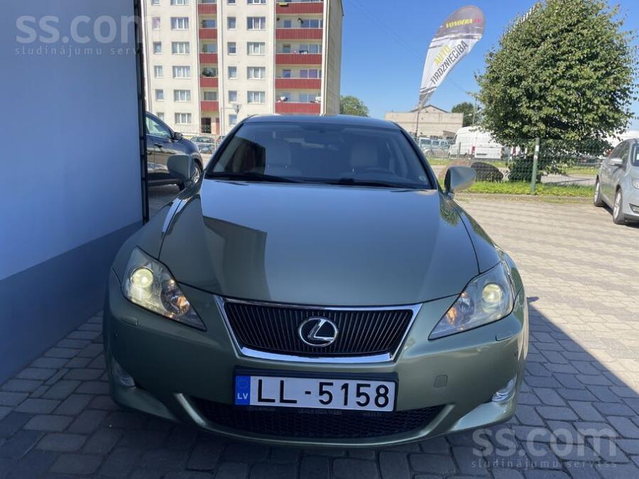 Zaļš Lexus IS 2007 Talsi, ar dzinēja tilpumu 2.50 L un nobraukumu 196 tūkst. km par 4800 €, foto 30 vietnē AUTOMOTO.COM.LV
