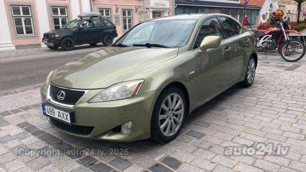 Зеленый Лексус ИС 2007 в Таллин, объемом двигателя 2.50 л и пробегом 176 тыс. км за 3990 €, фото 4 на AUTOMOTO.COM.LV