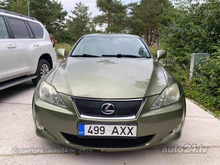 Зеленый Лексус ИС 2007 в Таллин, объемом двигателя 2.50 л и пробегом 176 тыс. км за 3990 €, фото 17 на AUTOMOTO.COM.LV