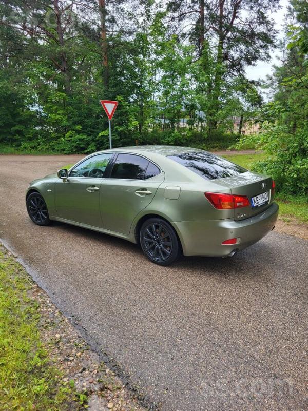 Zaļš Lexus IS 2007 Krāslava, ar dzinēja tilpumu 2.50 L un nobraukumu 225 tūkst. km par 4300 €, foto 4 vietnē AUTOMOTO.COM.LV