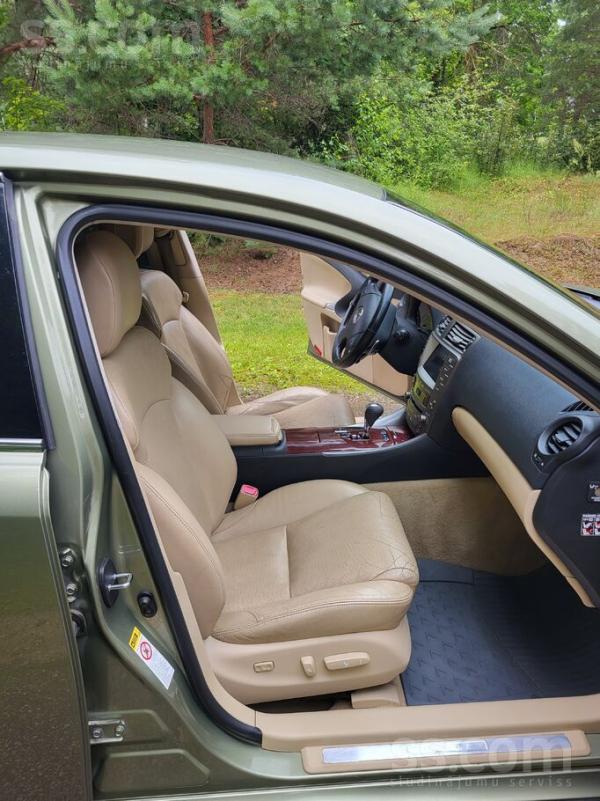 Zaļš Lexus IS 2007 Krāslava, ar dzinēja tilpumu 2.50 L un nobraukumu 225 tūkst. km par 4300 €, foto 8 vietnē AUTOMOTO.COM.LV