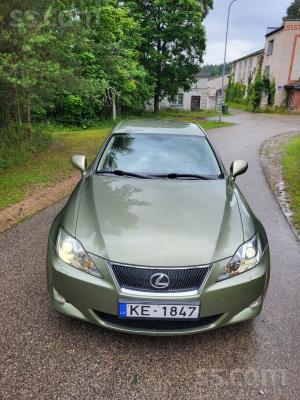 Green Lexus IS 2007 in Kraslava, with an engine capacity of 2.50 L and mileage of 225 thousand km for 4300 €, photo 10 on AUTOMOTO.COM.LV