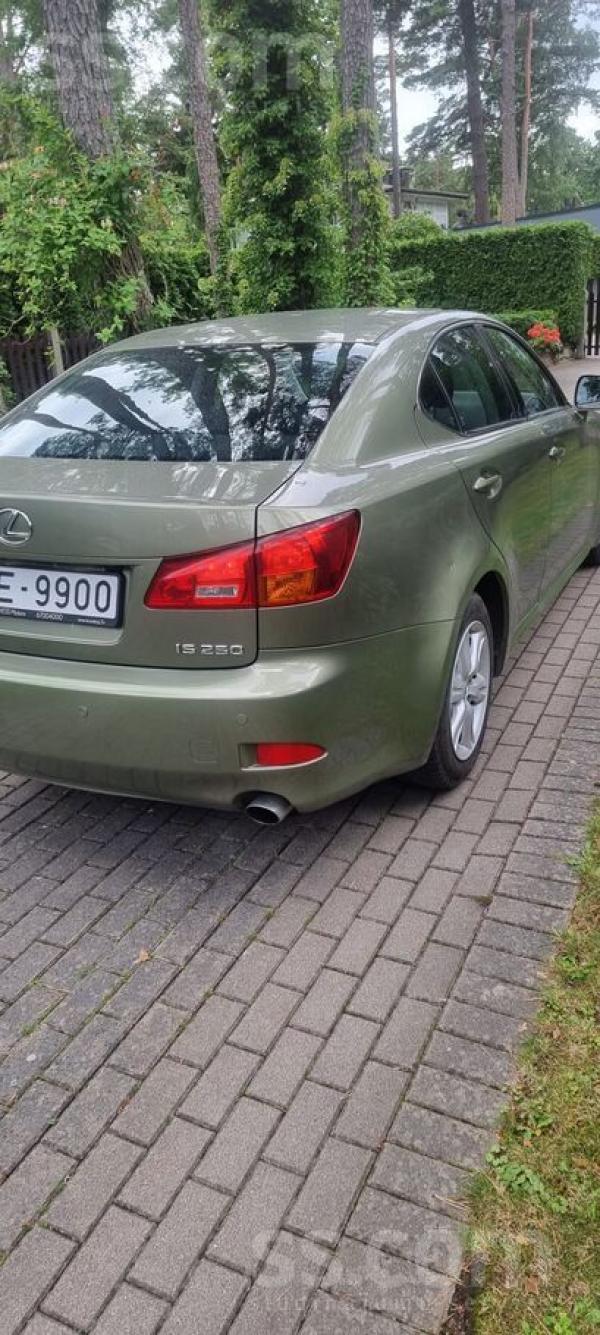Zaļš Lexus IS 2008 Jūrmala, ar dzinēja tilpumu 2.50 L un nobraukumu 159 tūkst. km par 5000 €, foto 4 vietnē AUTOMOTO.COM.LV