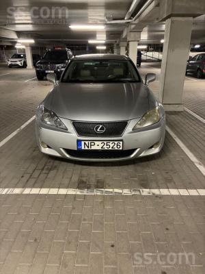 Pelēks Lexus IS 2005 Rīga, ar dzinēja tilpumu 2.50 L un nobraukumu 252 tūkst. km par 1950 €, foto  vietnē AUTOMOTO.COM.LV