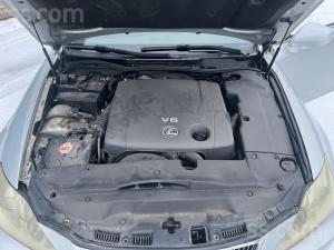 Pelēks Lexus IS 2005 Rīga, ar dzinēja tilpumu 2.50 L un nobraukumu 260 tūkst. km par 3200 €, foto 8 vietnē AUTOMOTO.COM.LV