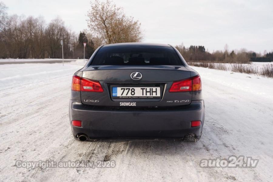 Grey Lexus IS 2006 in Tartu, with an engine capacity of 2.50 L and mileage of 265 thousand km for 6500 €, photo 4 on AUTOMOTO.COM.LV