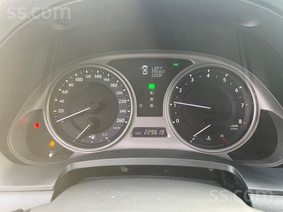 Grey Lexus IS 2006 in Riga, with an engine capacity of 2.50 L and mileage of 0 thousand km for 2799 €, photo 17 on AUTOMOTO.COM.LV