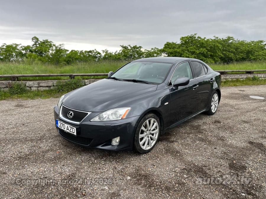 Pelēks Lexus IS 2006 Tallina, ar dzinēja tilpumu 2.50 L un nobraukumu 220 tūkst. km par 6999 €, foto 1 vietnē AUTOMOTO.COM.LV