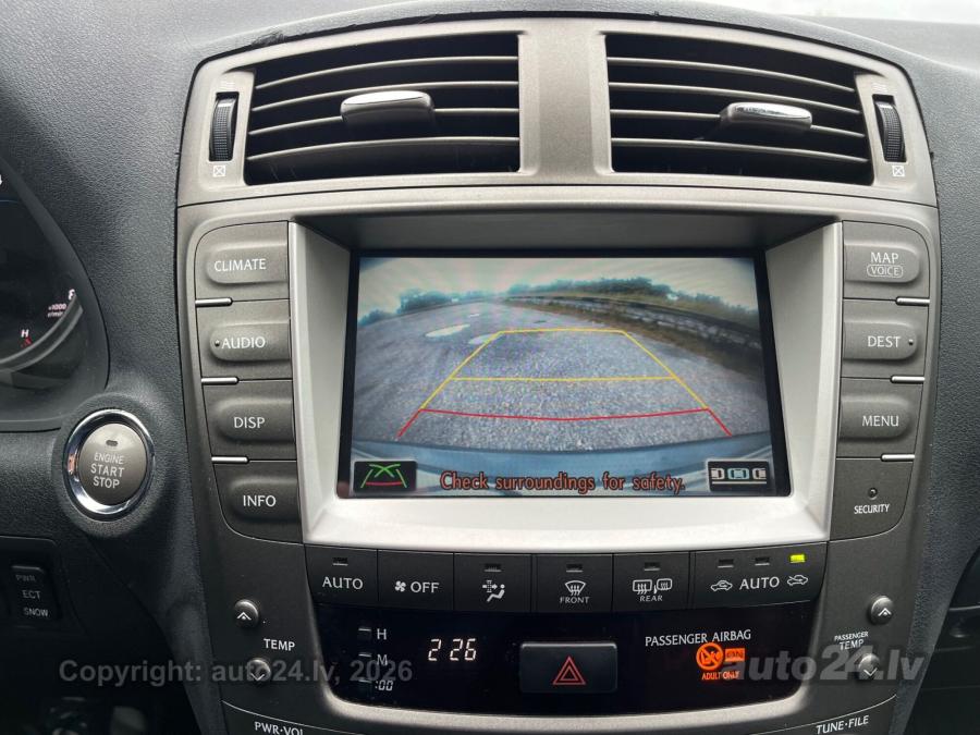 Pelēks Lexus IS 2006 Tallina, ar dzinēja tilpumu 2.50 L un nobraukumu 220 tūkst. km par 6999 €, foto 11 vietnē AUTOMOTO.COM.LV