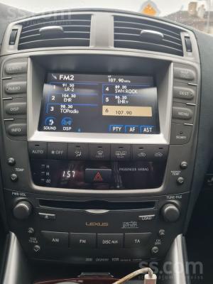 Pelēks Lexus IS 2006 Rīga, ar dzinēja tilpumu 2.20 L un nobraukumu 354 tūkst. km par 2780 €, foto 6 vietnē AUTOMOTO.COM.LV