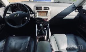 Pelēks Lexus IS 2006 Rīga, ar dzinēja tilpumu 2.20 L un nobraukumu 295 tūkst. km par 2700 €, foto 6 vietnē AUTOMOTO.COM.LV