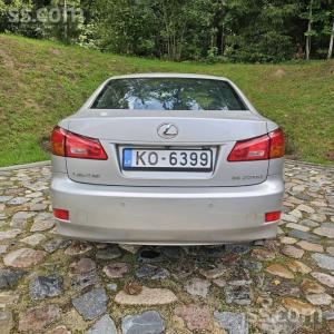 Pelēks Lexus IS 2006 Rīga, ar dzinēja tilpumu 2.20 L un nobraukumu 346 tūkst. km par 2450 €, foto 15 vietnē AUTOMOTO.COM.LV