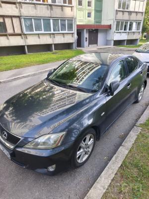 Pelēks Lexus IS 2006 Rīga, ar dzinēja tilpumu 2.50 L un nobraukumu 113 tūkst. km par 6400 €, foto  vietnē AUTOMOTO.COM.LV