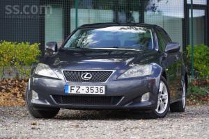 Grey Lexus IS 2006 in Riga, with an engine capacity of 2.50 L and mileage of 112 thousand km for 5590 €, photo  on AUTOMOTO.COM.LV