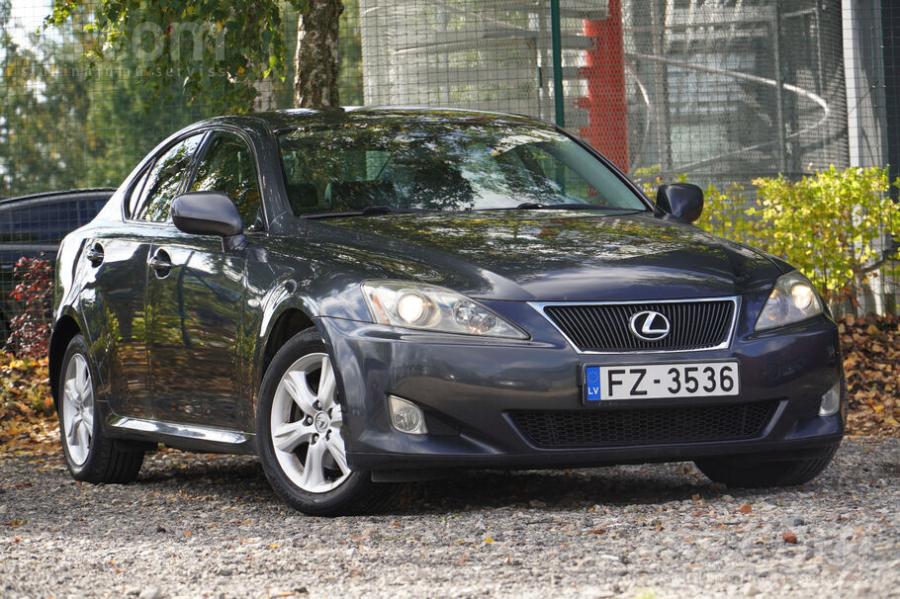 Pelēks Lexus IS 2006 Rīga, ar dzinēja tilpumu 2.50 L un nobraukumu 112 tūkst. km par 5590 €, foto 7 vietnē AUTOMOTO.COM.LV