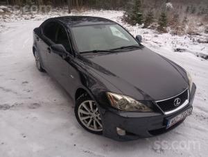 Grey Lexus IS 2007 in Rezekne, with an engine capacity of 2.20 L and mileage of 304 thousand km for 4850 €, photo 2 on AUTOMOTO.COM.LV