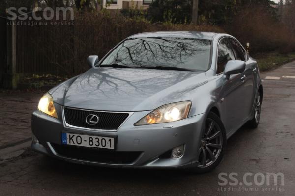 Grey Lexus IS 2007 in Riga, with an engine capacity of 2.20 L and mileage of 280 thousand km for 2999 €, photo 7 on AUTOMOTO.COM.LV
