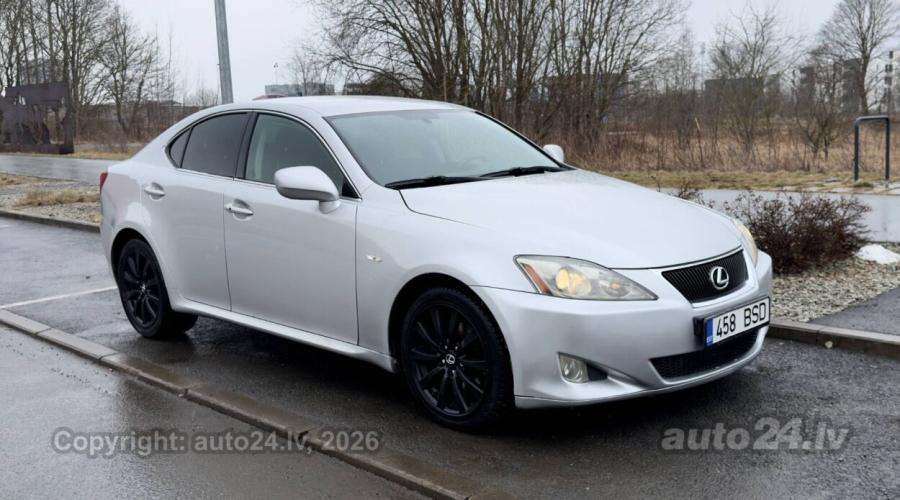 Pelēks Lexus IS 2007 Tallina, ar dzinēja tilpumu 2.50 L un nobraukumu 257 tūkst. km par 3999 €, foto 1 vietnē AUTOMOTO.COM.LV