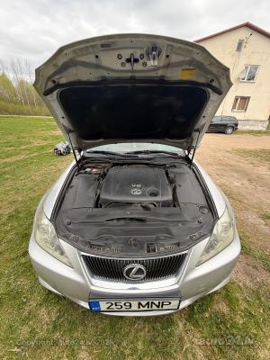 Pelēks Lexus IS 2007 Elva, ar dzinēja tilpumu 2.50 L un nobraukumu 350 tūkst. km par 3500 €, foto 11 vietnē AUTOMOTO.COM.LV