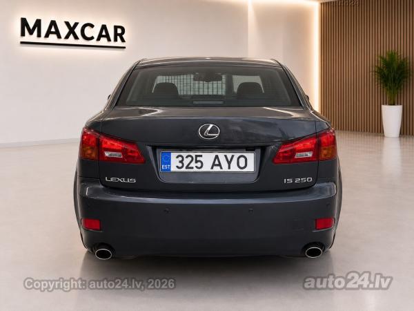 Pelēks Lexus IS 2007 Tallina, ar dzinēja tilpumu 2.50 L un nobraukumu 237 tūkst. km par 3999 €, foto 4 vietnē AUTOMOTO.COM.LV