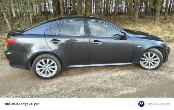 Pelēks Lexus IS 2007 Rēzekne, ar dzinēja tilpumu 2.20 L un nobraukumu 206 tūkst. km par 3800 €, foto 4 vietnē AUTOMOTO.COM.LV