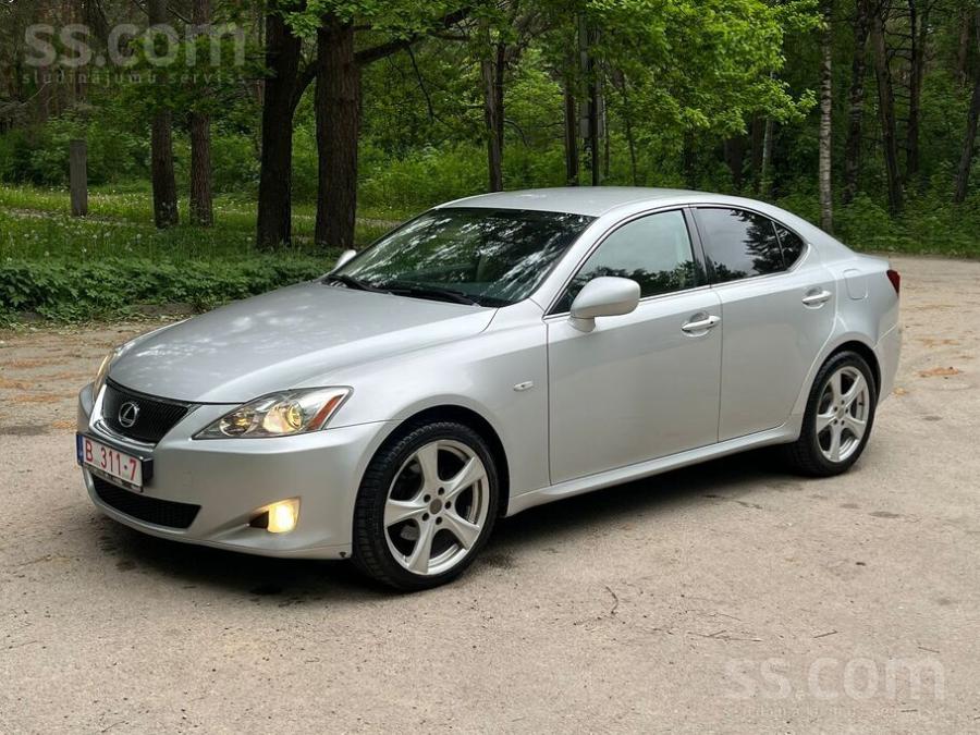 Pelēks Lexus IS 2007 Rīga, ar dzinēja tilpumu 2.20 L un nobraukumu 0 tūkst. km par 2499 €, foto 1 vietnē AUTOMOTO.COM.LV