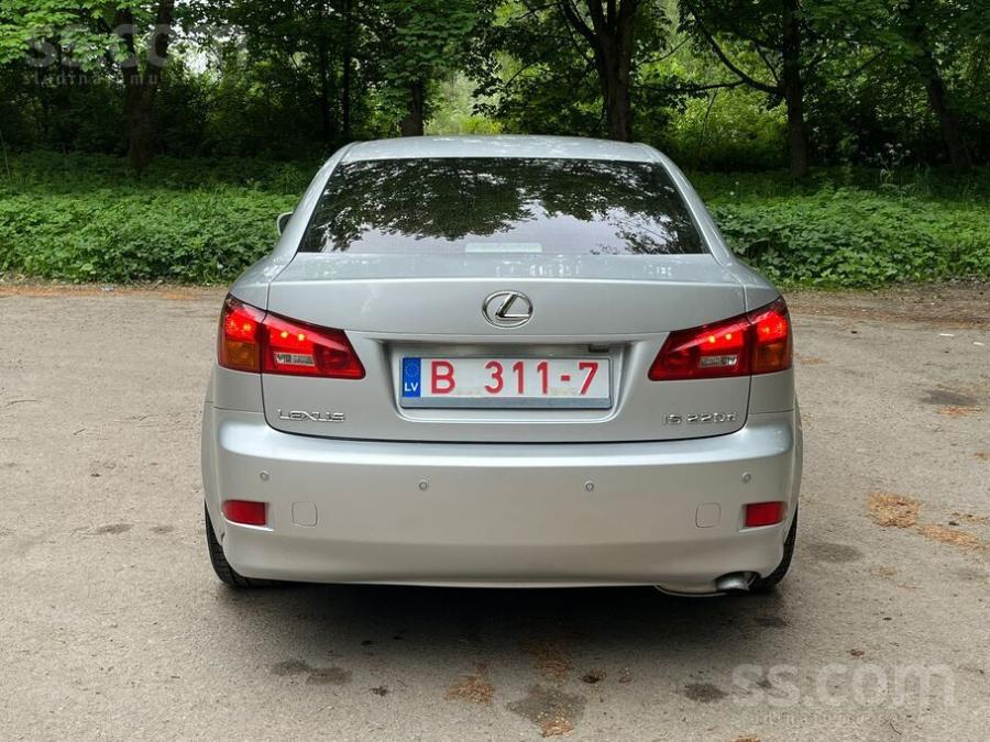 Pelēks Lexus IS 2007 Rīga, ar dzinēja tilpumu 2.20 L un nobraukumu 0 tūkst. km par 2499 €, foto 5 vietnē AUTOMOTO.COM.LV