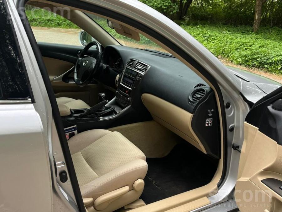 Pelēks Lexus IS 2007 Rīga, ar dzinēja tilpumu 2.20 L un nobraukumu 0 tūkst. km par 2499 €, foto 18 vietnē AUTOMOTO.COM.LV