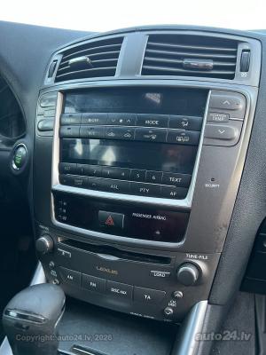 Pelēks Lexus IS 2007 Narva, ar dzinēja tilpumu 2.20 L un nobraukumu 285 tūkst. km par 2499 €, foto 22 vietnē AUTOMOTO.COM.LV