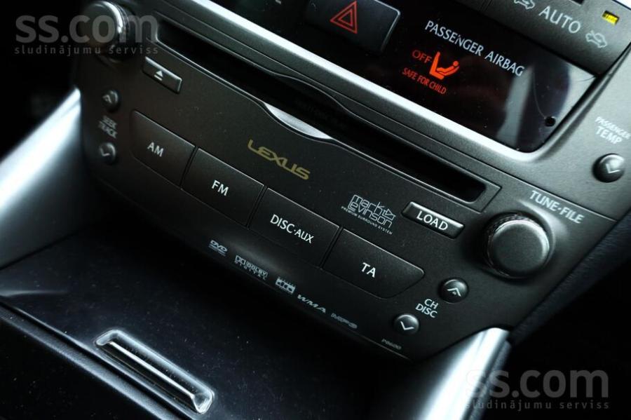 Grey Lexus IS 2007 in Riga, with an engine capacity of 2.20 L and mileage of 267 thousand km for 2995 €, photo 27 on AUTOMOTO.COM.LV