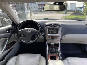 Pelēks Lexus IS 2007 Talsi, ar dzinēja tilpumu 2.20 L un nobraukumu 349 tūkst. km par 2700 €, foto 7 vietnē AUTOMOTO.COM.LV