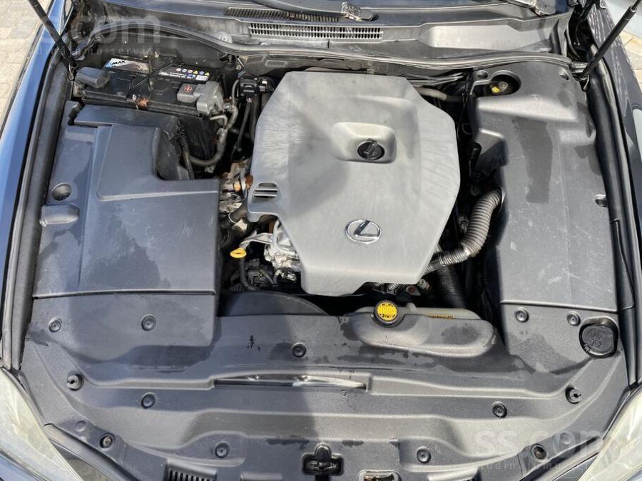 Pelēks Lexus IS 2007 Talsi, ar dzinēja tilpumu 2.20 L un nobraukumu 349 tūkst. km par 2700 €, foto 11 vietnē AUTOMOTO.COM.LV