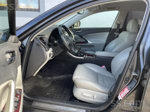 Pelēks Lexus IS 2007 Talsi, ar dzinēja tilpumu 2.20 L un nobraukumu 349 tūkst. km par 2700 €, foto 22 vietnē AUTOMOTO.COM.LV