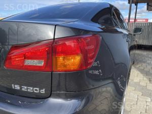 Pelēks Lexus IS 2007 Talsi, ar dzinēja tilpumu 2.20 L un nobraukumu 349 tūkst. km par 2700 €, foto 24 vietnē AUTOMOTO.COM.LV