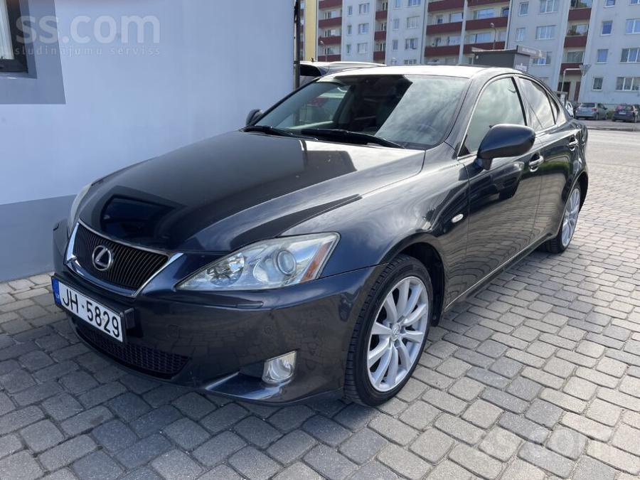 Pelēks Lexus IS 2007 Talsi, ar dzinēja tilpumu 2.20 L un nobraukumu 349 tūkst. km par 2700 €, foto 28 vietnē AUTOMOTO.COM.LV