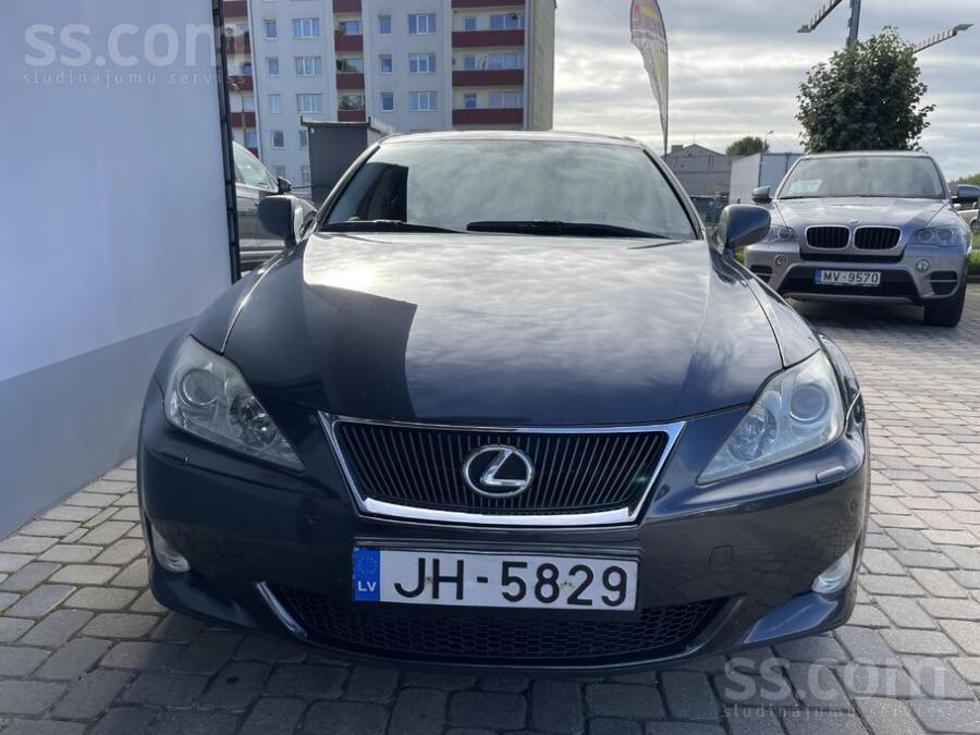 Pelēks Lexus IS 2007 Talsi, ar dzinēja tilpumu 2.20 L un nobraukumu 349 tūkst. km par 2700 €, foto 29 vietnē AUTOMOTO.COM.LV