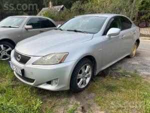 Pelēks Lexus IS 2007 Rīga, ar dzinēja tilpumu 2.20 L un nobraukumu 390 tūkst. km par 500 €, foto  vietnē AUTOMOTO.COM.LV