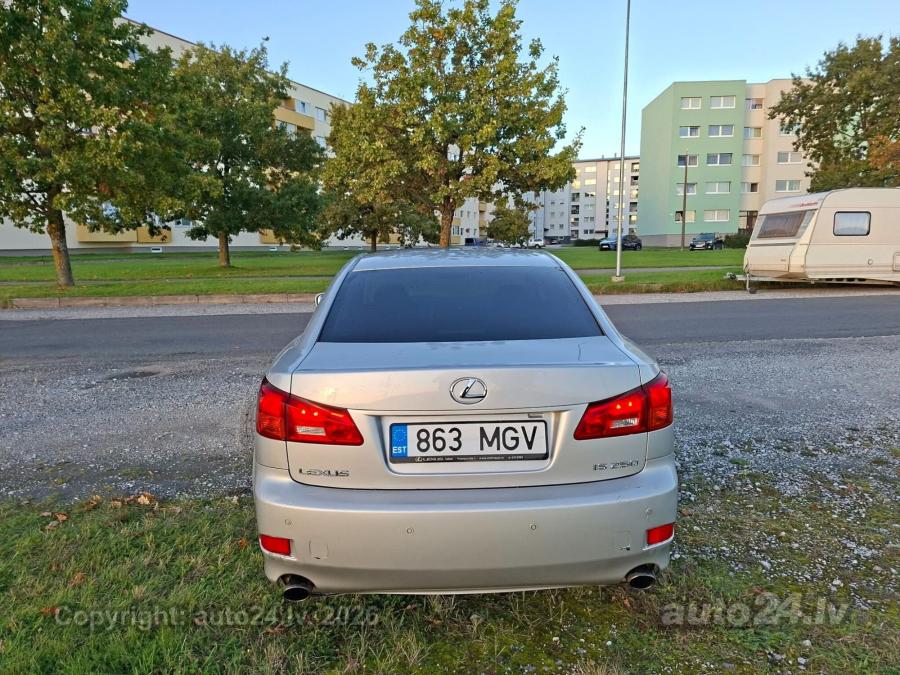 Серый Лексус ИС 2007 в Пярну, объемом двигателя 2.50 л и пробегом 285 тыс. км за 4500 €, фото 6 на AUTOMOTO.COM.LV