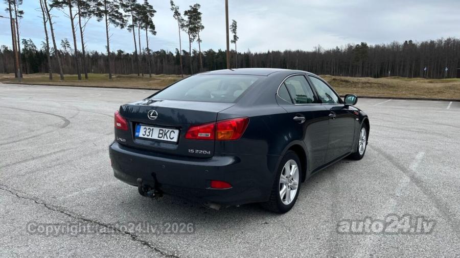 Pelēks Lexus IS 2008 Pērnava, ar dzinēja tilpumu 2.20 L un nobraukumu 425 tūkst. km par 3200 €, foto 5 vietnē AUTOMOTO.COM.LV