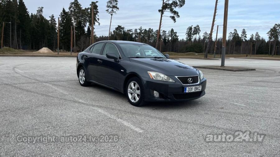 Pelēks Lexus IS 2008 Pērnava, ar dzinēja tilpumu 2.20 L un nobraukumu 425 tūkst. km par 3200 €, foto 8 vietnē AUTOMOTO.COM.LV