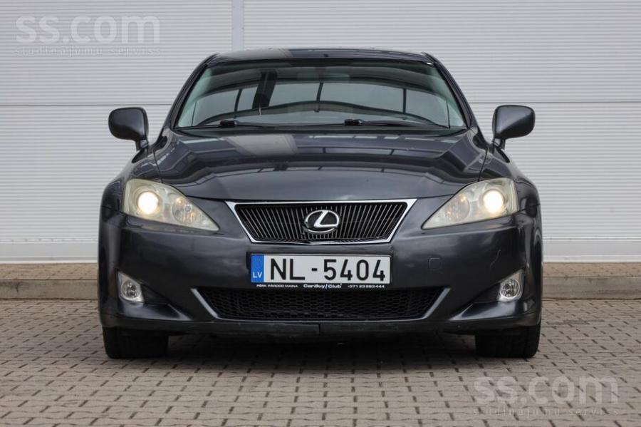 Grey Lexus IS 2008 in Riga, with an engine capacity of 2.20 L and mileage of 0 thousand km for 1995 €, photo 3 on AUTOMOTO.COM.LV