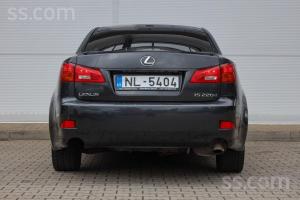 Grey Lexus IS 2008 in Riga, with an engine capacity of 2.20 L and mileage of 0 thousand km for 1995 €, photo 7 on AUTOMOTO.COM.LV