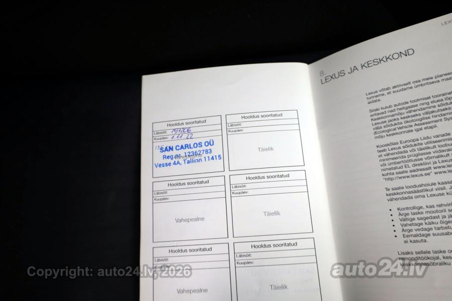 Pelēks Lexus IS 2008 Tallina, ar dzinēja tilpumu 2.50 L un nobraukumu 233 tūkst. km par 3499 €, foto 9 vietnē AUTOMOTO.COM.LV