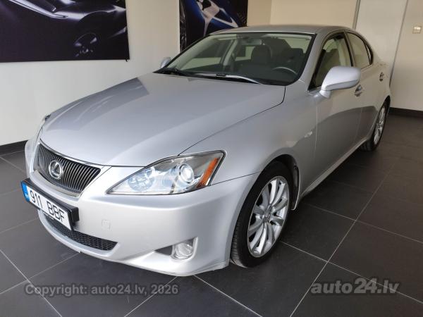 Grey Lexus IS 2008 in Tallinn, with an engine capacity of 2.50 L and mileage of 88 thousand km for 8600 €, photo 1 on AUTOMOTO.COM.LV