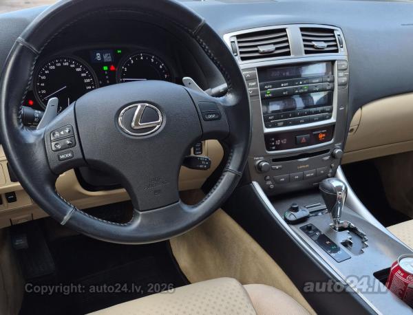Pelēks Lexus IS 2009 Tallina, ar dzinēja tilpumu 2.50 L un nobraukumu 141 tūkst. km par 7490 €, foto 3 vietnē AUTOMOTO.COM.LV