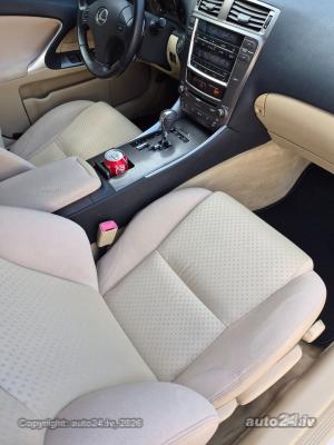 Grey Lexus IS 2009 in Tallinn, with an engine capacity of 2.50 L and mileage of 141 thousand km for 7490 €, photo 12 on AUTOMOTO.COM.LV