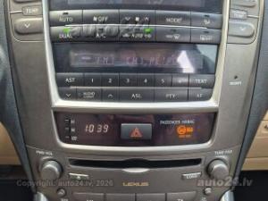 Grey Lexus IS 2009 in Tallinn, with an engine capacity of 2.50 L and mileage of 141 thousand km for 7490 €, photo 16 on AUTOMOTO.COM.LV