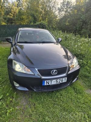 Grey Lexus IS 2009 in Riga, with an engine capacity of 2.20 L and mileage of 257 thousand km for 3900 €, photo  on AUTOMOTO.COM.LV