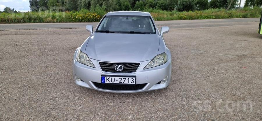 Pelēks Lexus IS 2009 Rīga, ar dzinēja tilpumu 2.20 L un nobraukumu 256 tūkst. km par 5200 €, foto 1 vietnē AUTOMOTO.COM.LV